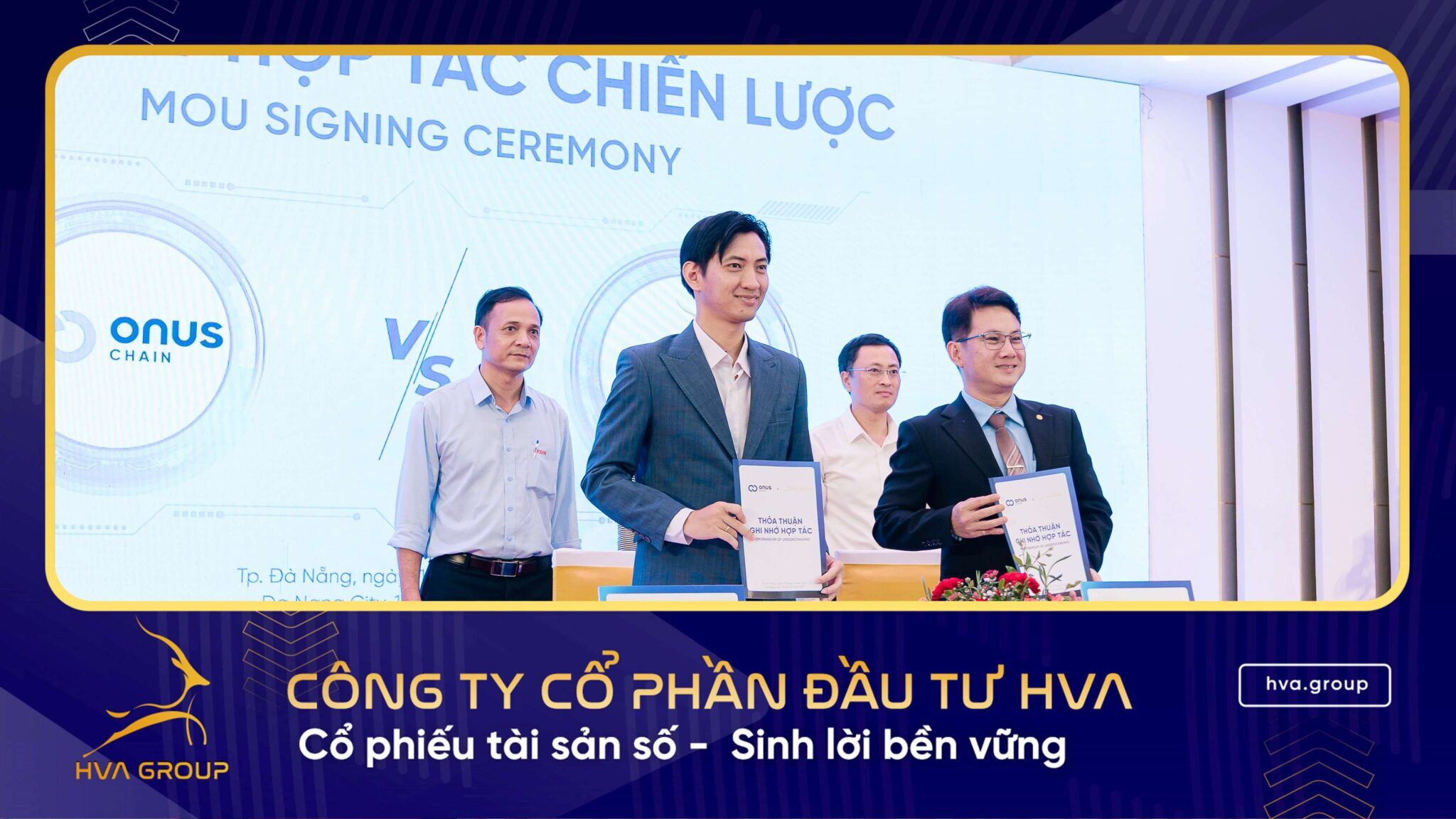 HVA and OnusChain sign a strategic agreement to create a blockchain ...